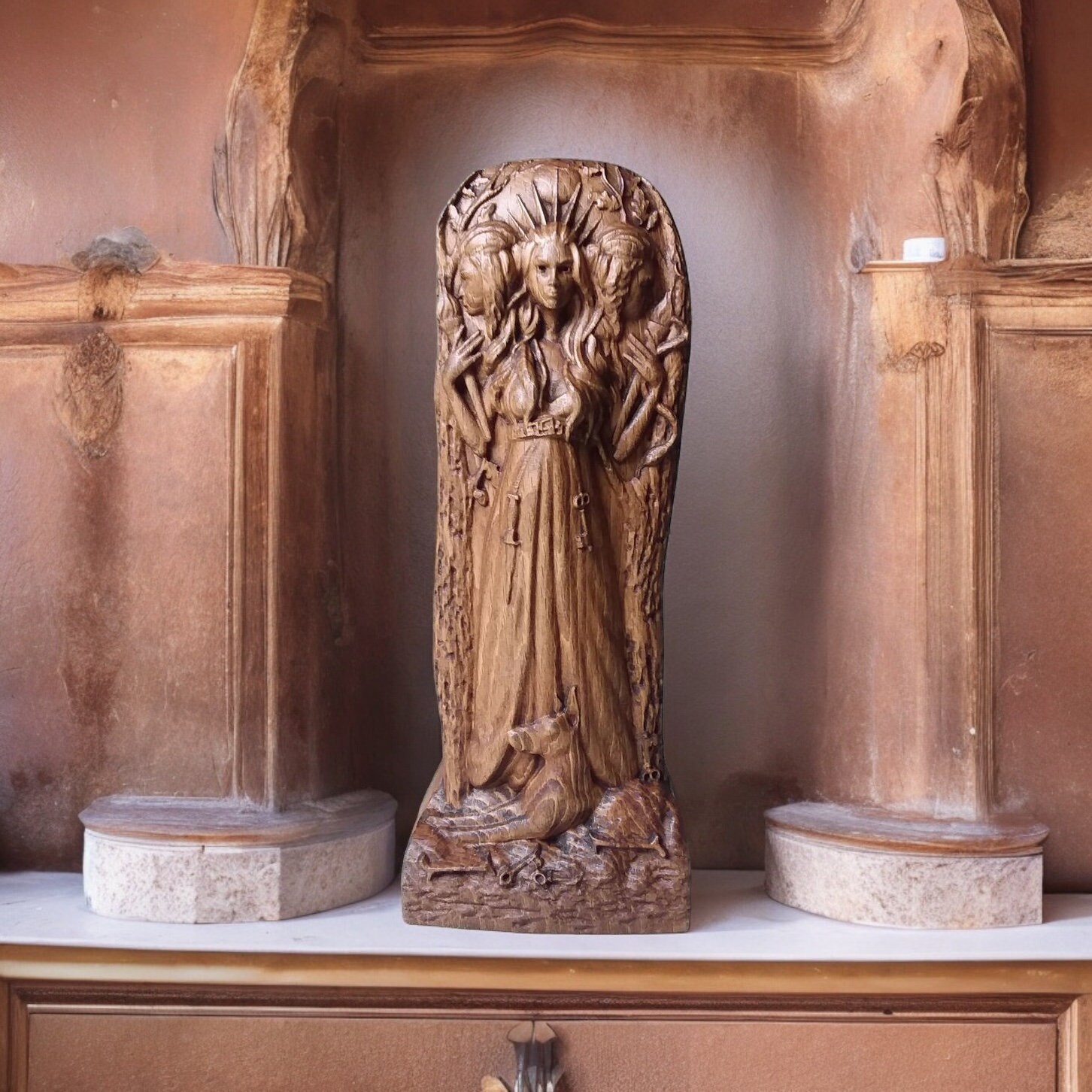 Hecate Greek Mythology Goddess of Magic Statue Hekate Greek Goddess ...