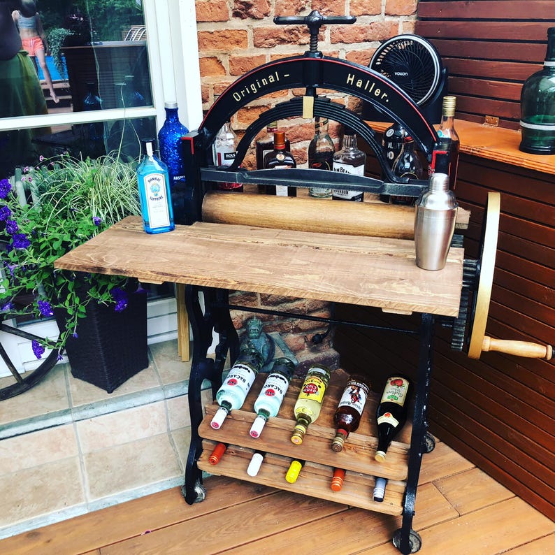Home Bar - Restored Mangle *real Eye-catcher/unique Piece" - Etsy