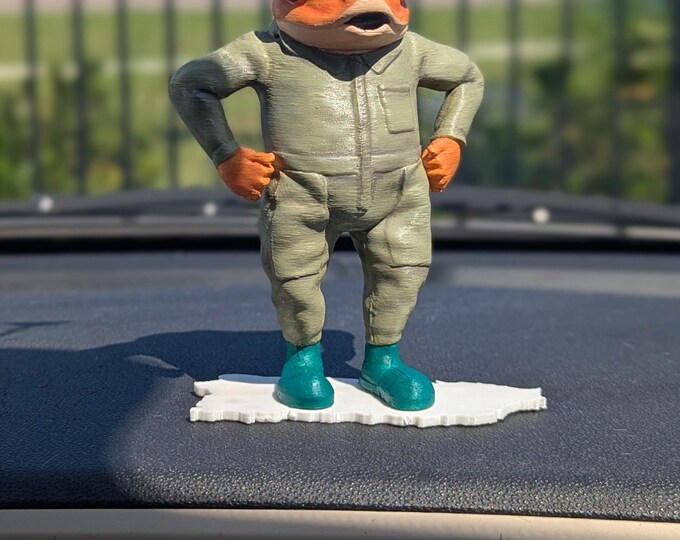Sapo Concho Figurine Watering Plants | Puerto Rican Coqui Frog | DTMF ...
