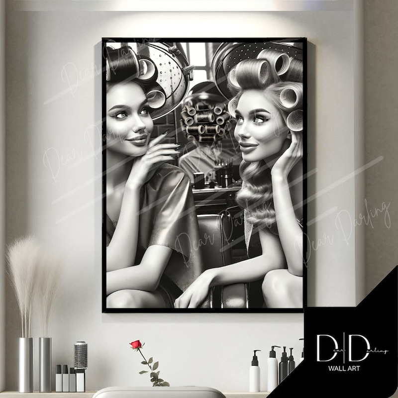 Salon Wall Art - Etsy