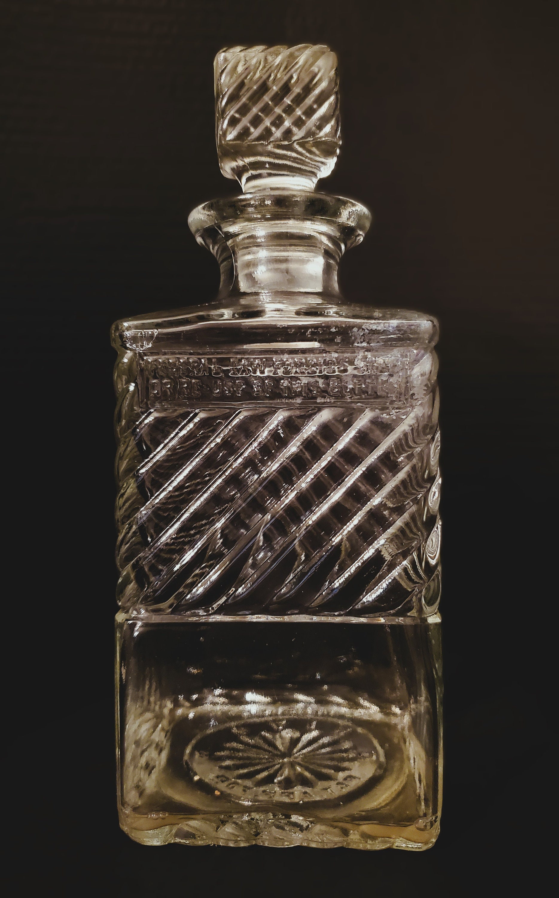 Prohibition Era Cut Glass Decanter - Etsy