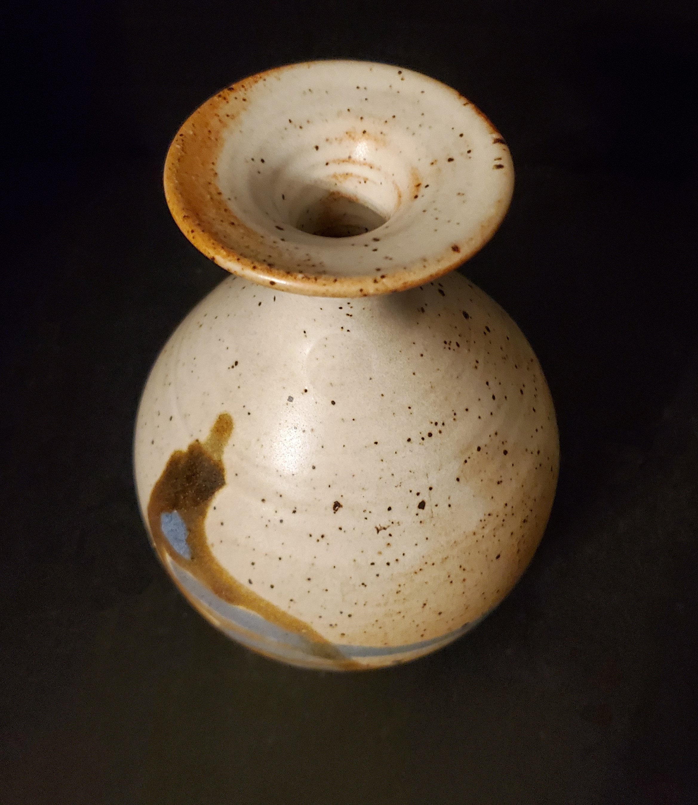 Vintage Signed Studio Pottery Vase - Etsy