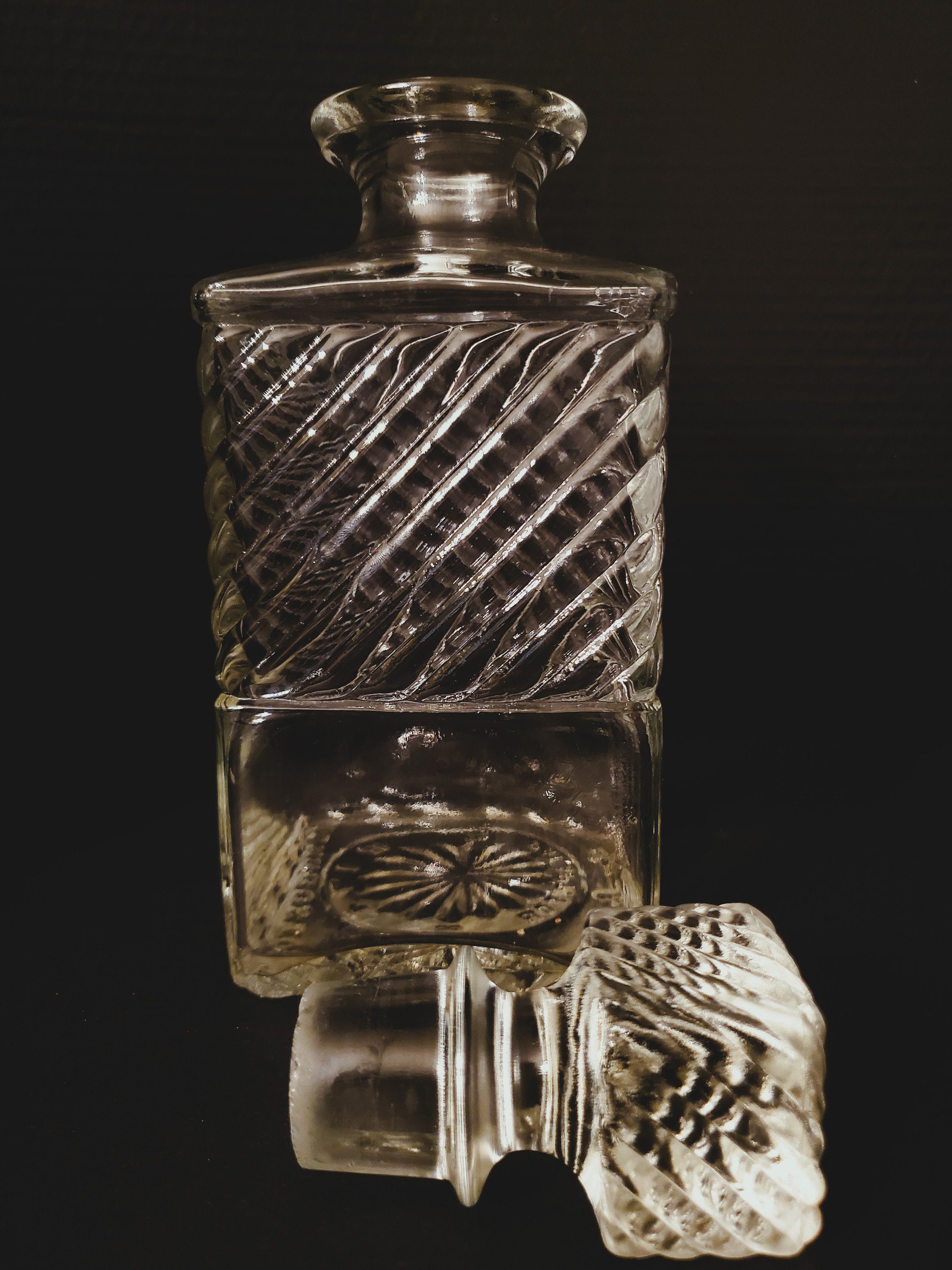 Prohibition Era Cut Glass Decanter - Etsy