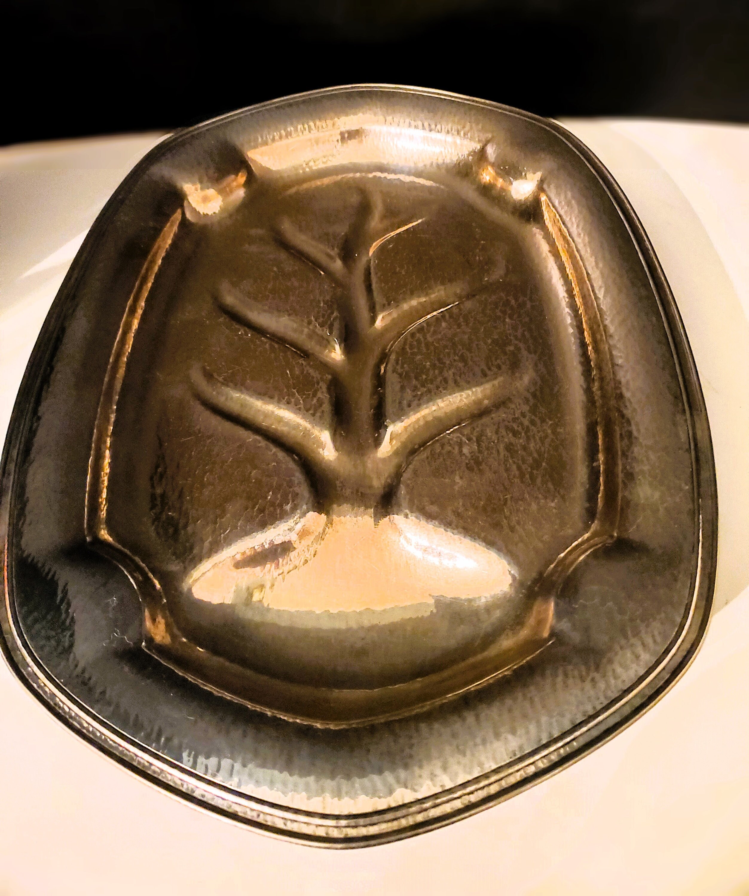 Mulholland Brothers Hammered Tree of Life Meat Platter Silverplate - Etsy
