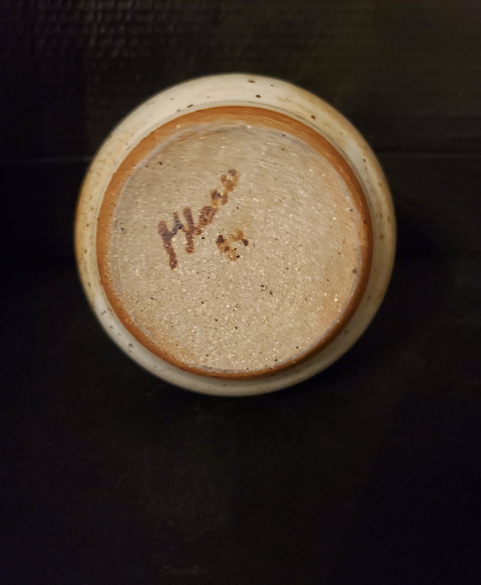 Vintage Signed Studio Pottery Vase - Etsy
