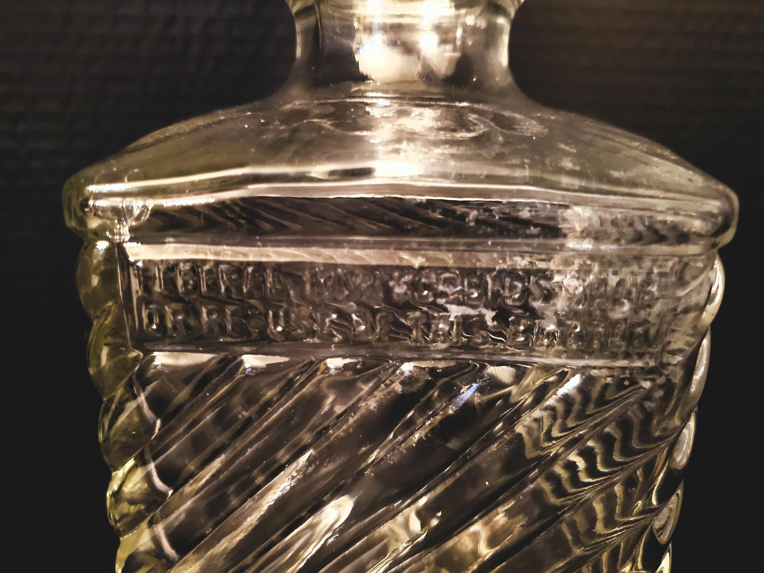 Prohibition Era Cut Glass Decanter - Etsy