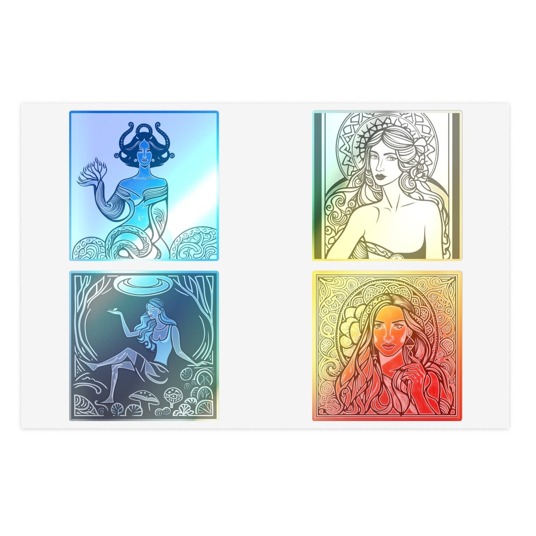 Goddess's Sticker Sheets - Etsy
