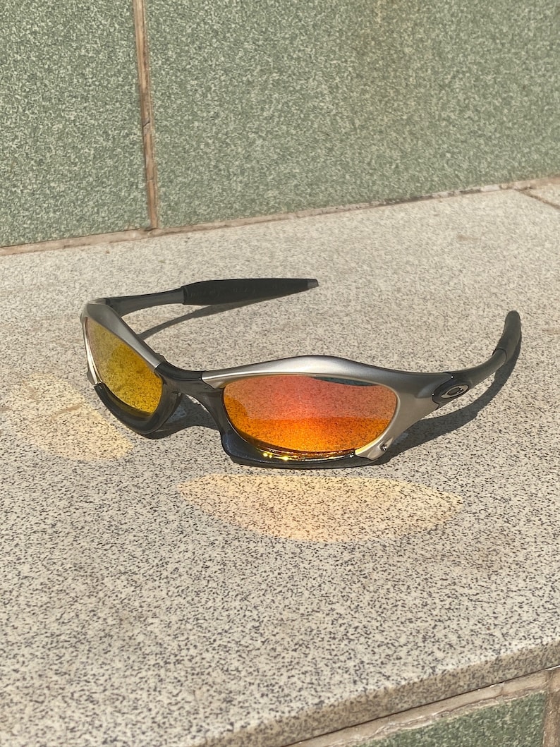 Sunglasses Oakley Splice Red - Etsy