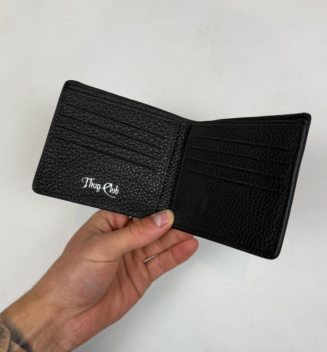 Vintage Rare Lather Thug Club Black Rock Wallet - Etsy