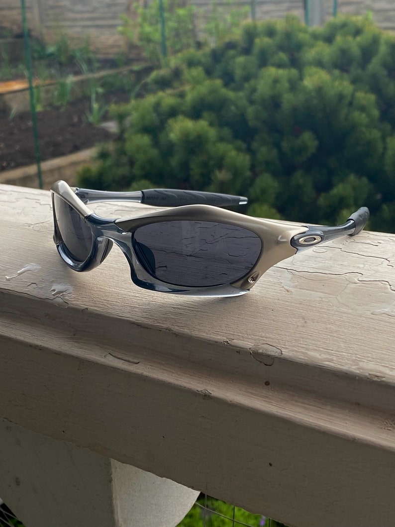 Sunglasses Oakley Splice Grey Etsy