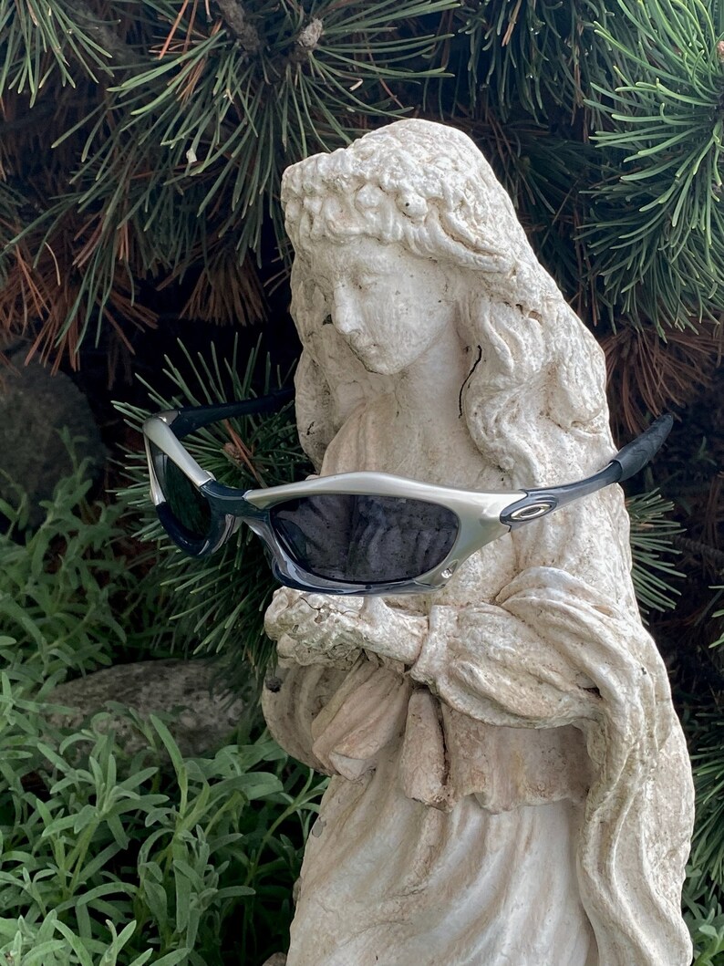 Sunglasses Oakley Splice Grey Etsy