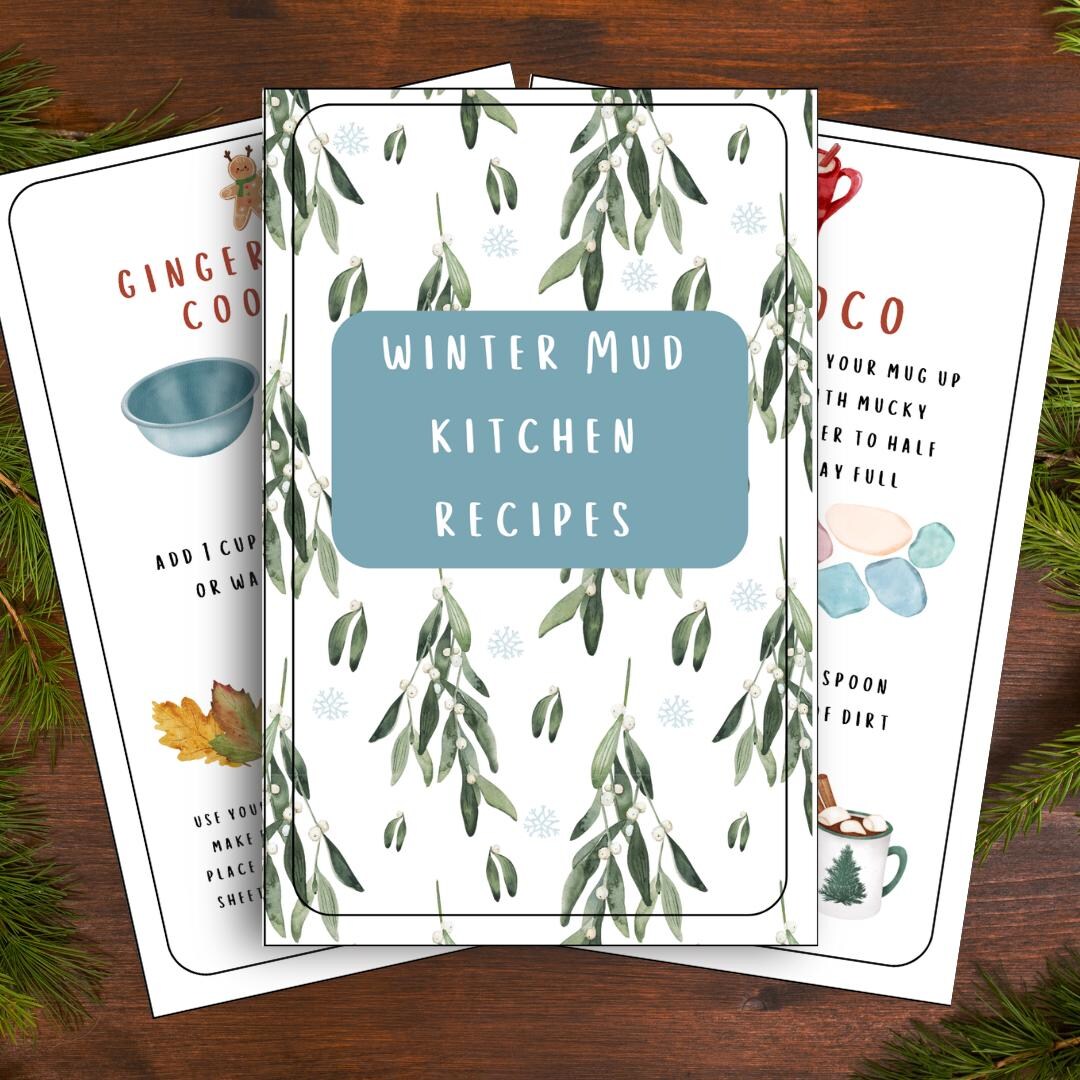 Winter Mud Kitchen Recipe Cards | Learning & Play | Educational ...