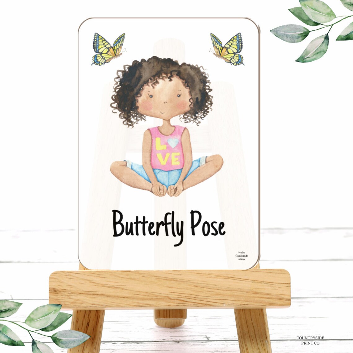 Kids Yoga Flashcards | Flashcards | Digital Download | DIY Flashcards ...