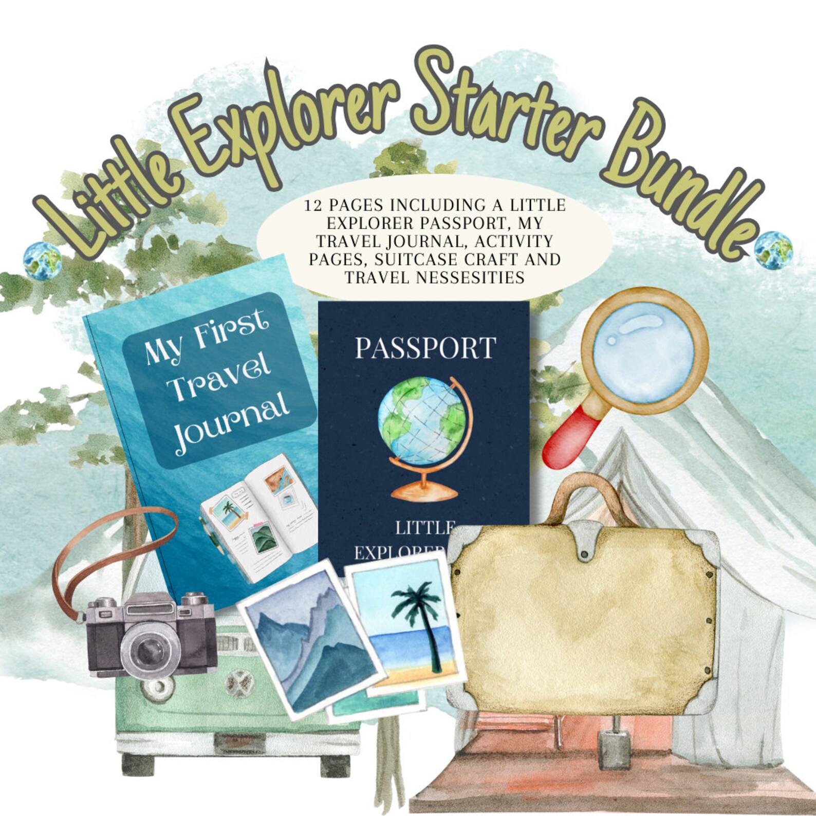Tiny Explorer Starter Kit | Travel the World | Social Study | Fun ...