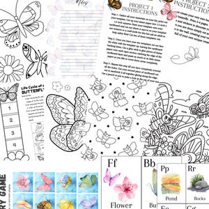 Butterfly Unit Study | Homeschooling | Nature Study | Lifecycle ...