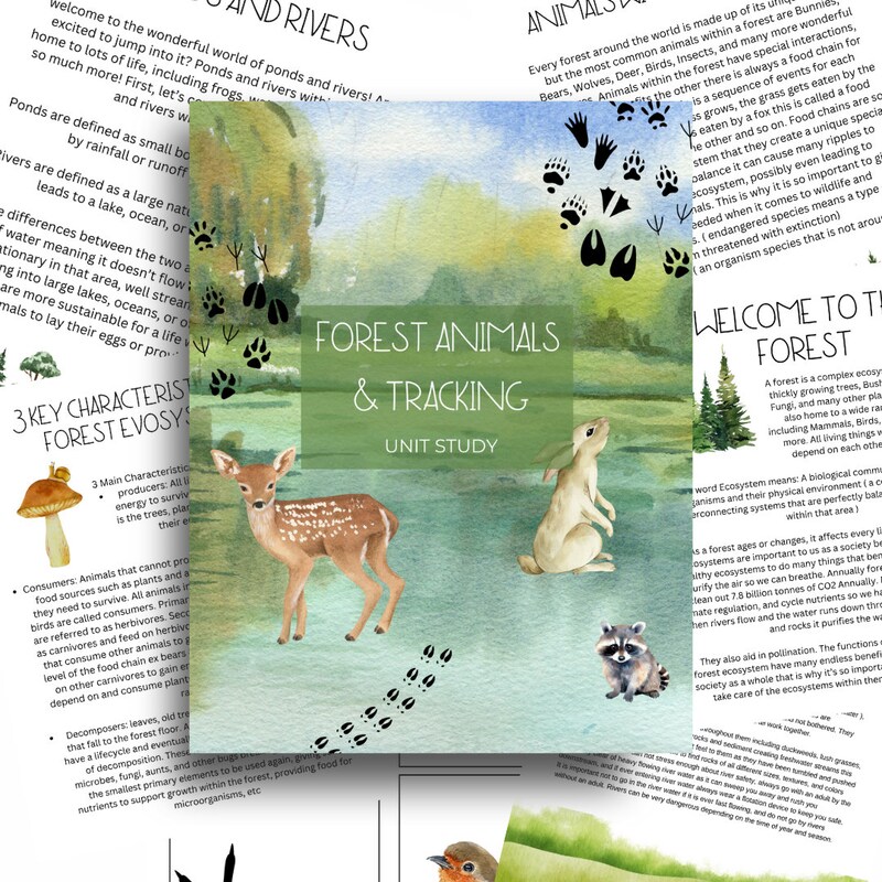 Animal Tracks - Etsy