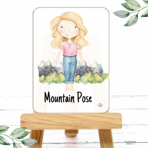 Kids Yoga Flashcards | Flashcards | Digital Download | DIY Flashcards ...