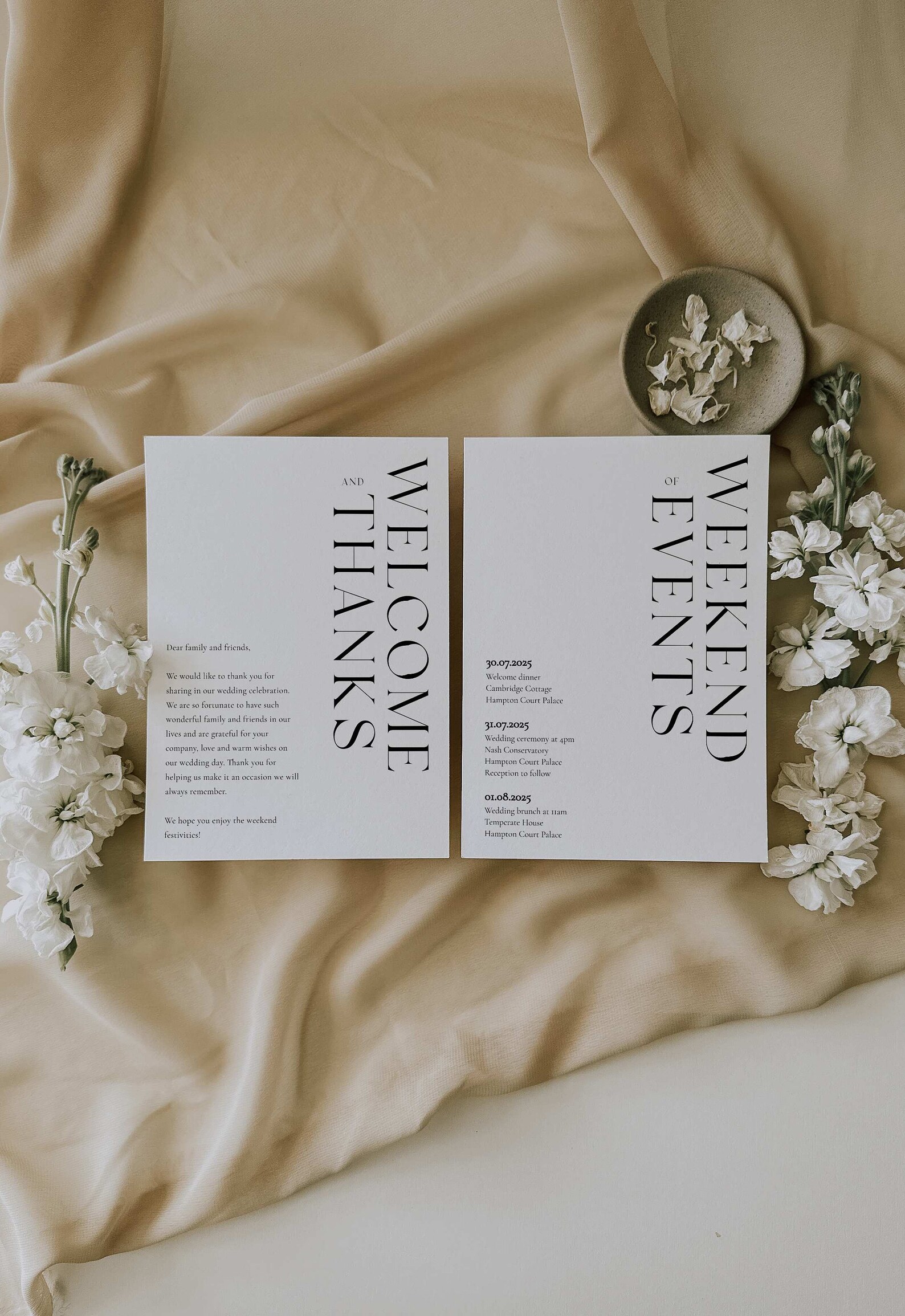 Printable Wedding Weekend Timeline, Wedding Order of Events Template ...