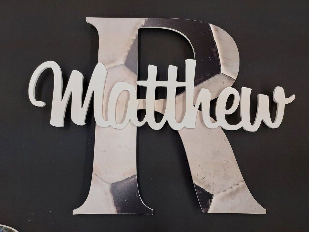 3D Names | 3D Signs | CNC Cut | Digital Print Background | Colorful 3D ...