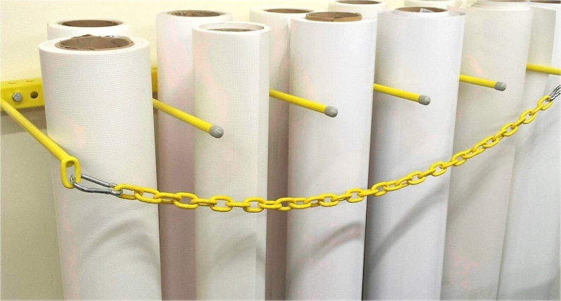 Vinyl Roll Rack | Media Rack | Material Roll Rack | Wall Rack | Wall ...