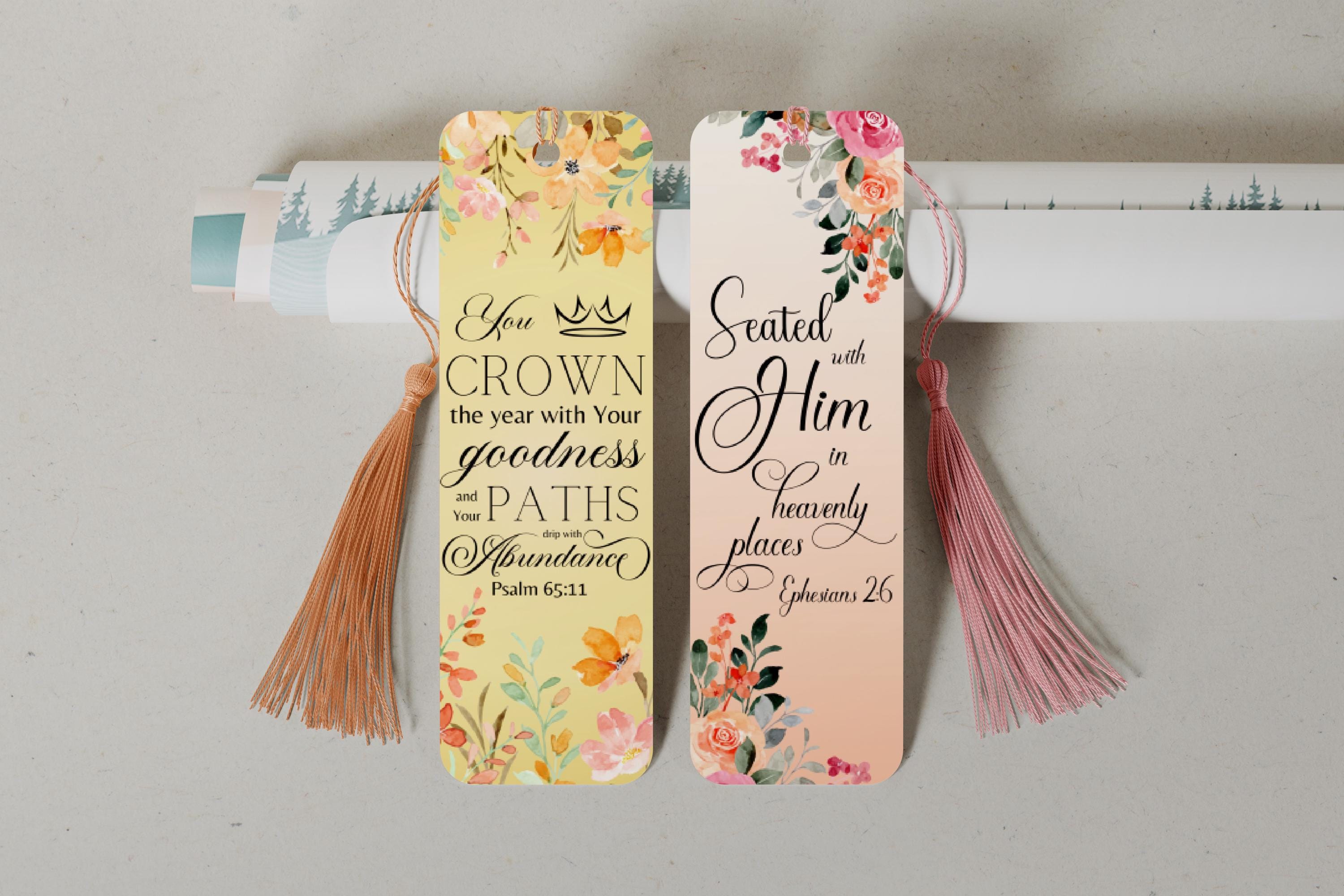 Printable Bible Verse Bookmarks Scripture Watercolor Bookmark Download ...