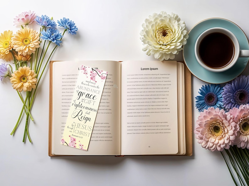 Printable Bible Verse Bookmarks Scripture Watercolor Bookmark Download ...