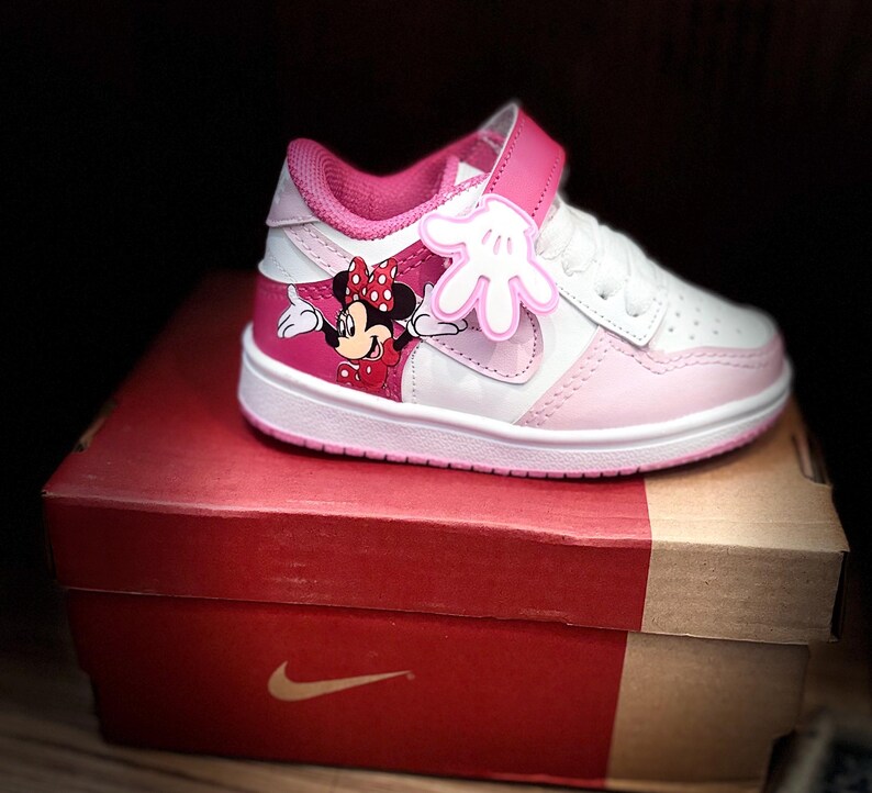 Mimi Mouse Custom Shoes - Etsy