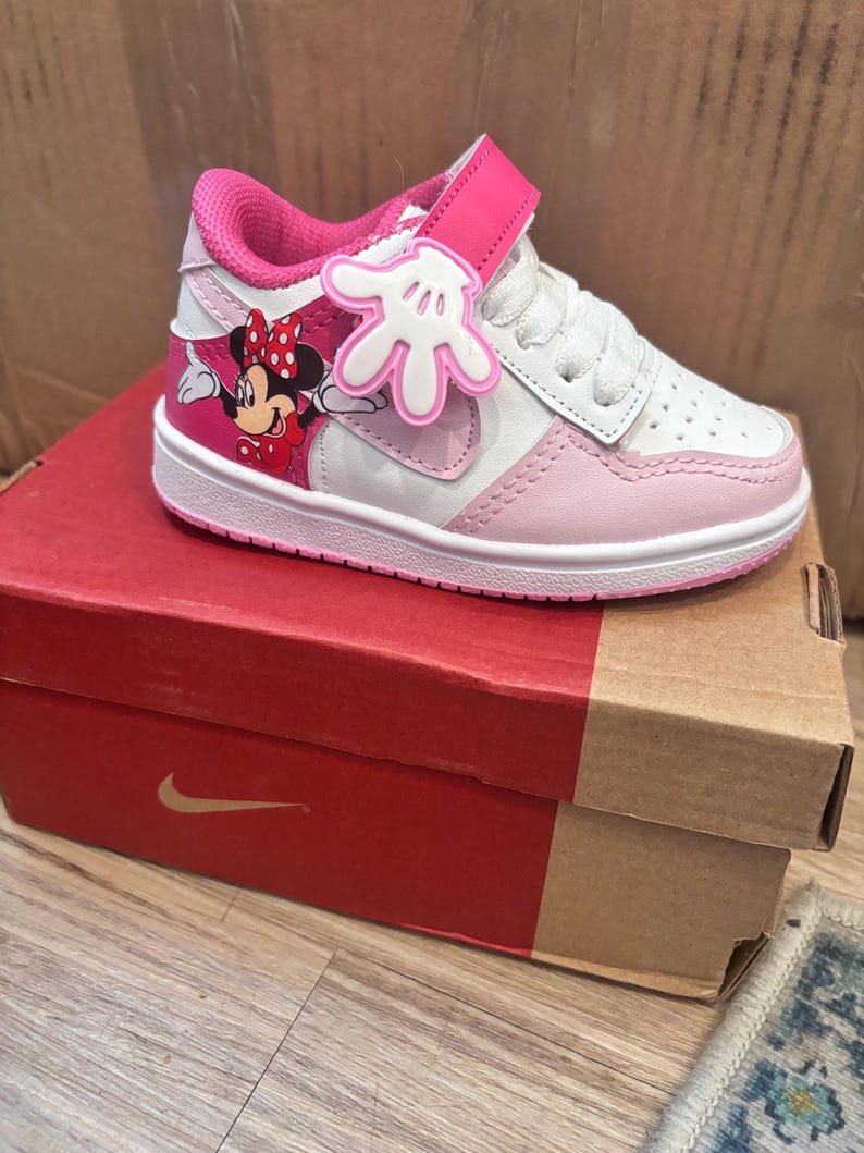 Mimi Mouse Custom Shoes - Etsy