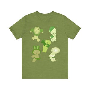 Smiski T-shirt, Cute Kawaii Tee, Japanese Character Shirt, Fun Graphic ...