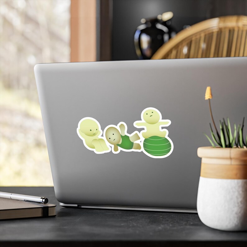 Vinyl Decal Stickers, Cute Smiski Design for Laptops, Water Bottles ...