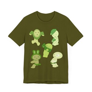 Smiski T-shirt, Cute Kawaii Tee, Japanese Character Shirt, Fun Graphic ...