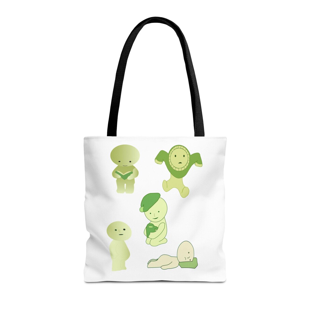 Smiski Tote Bag - Cute and Quirky Design for Shopping, Beach Trips ...
