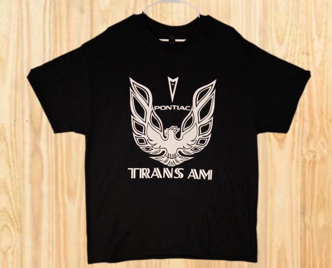 Pontiac Trans Am, T Shirt. New Pontiac Firebird Trans Am Shirt. Black ...