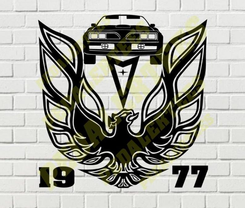 1977 Firebird SVG PNG. Pontiac Firebird Digital Download for Cricut ...