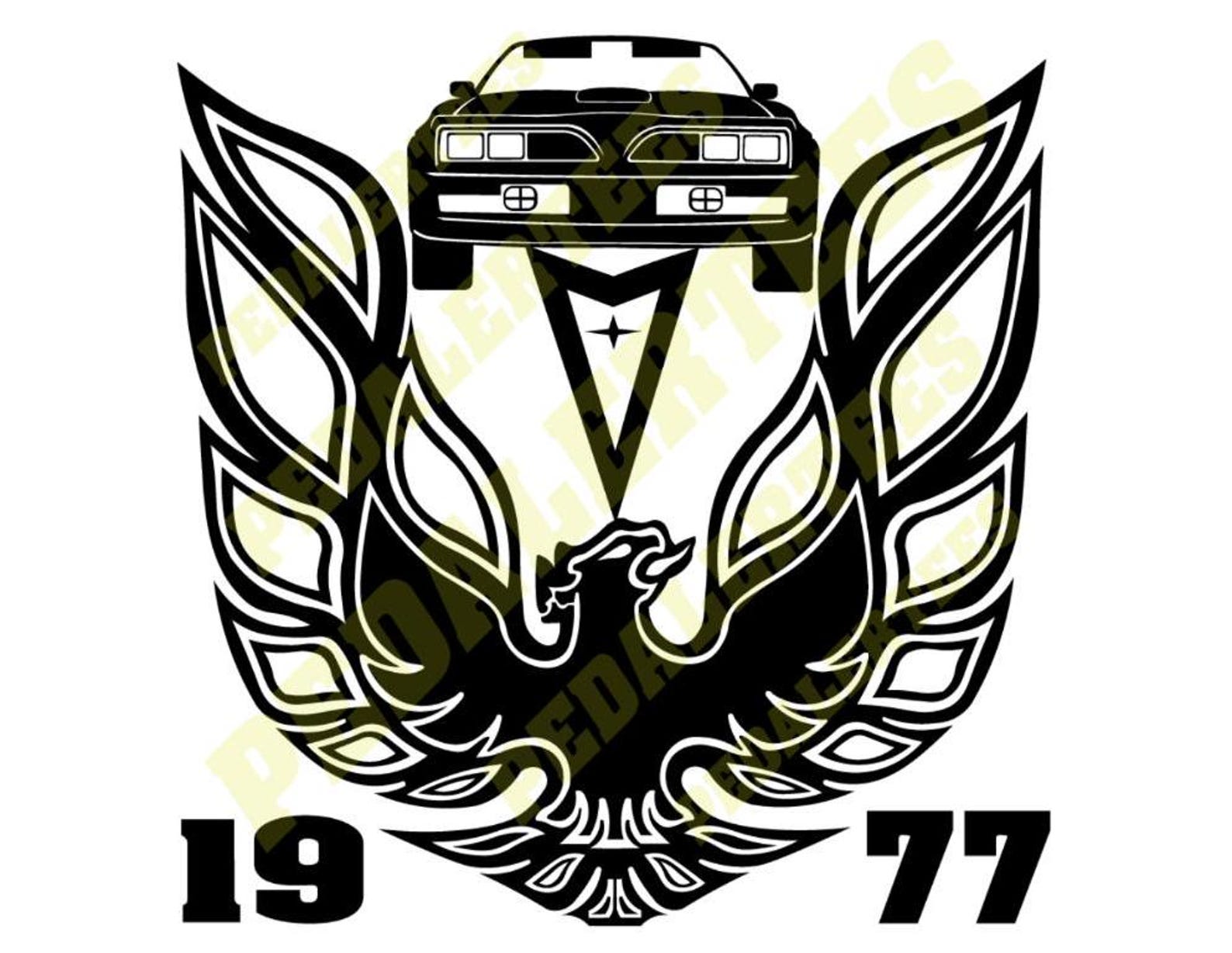 1977 Firebird SVG PNG. Pontiac Firebird Digital Download for Cricut ...