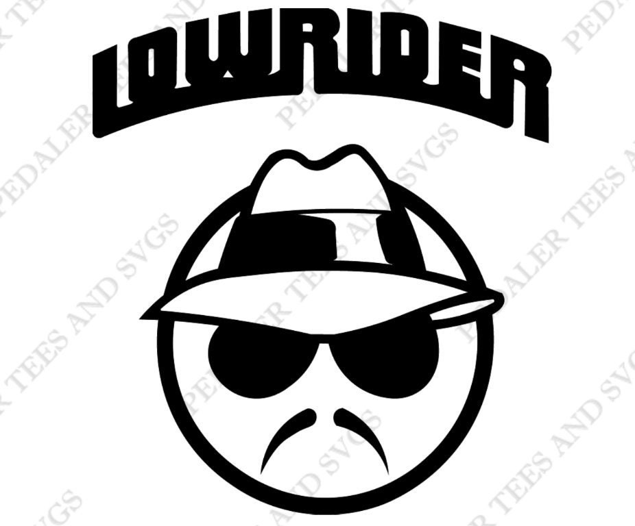 LOWRIDER Logo, Insignia, SVG. Digital Download for Cricut. Also ...