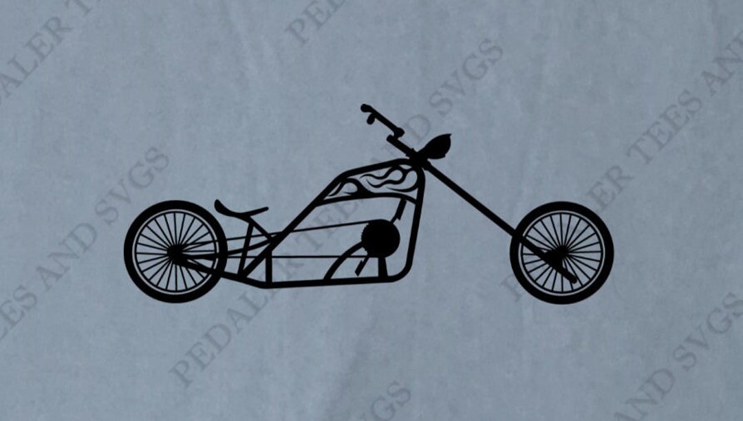 CHOPPER BIKE SVG - Etsy