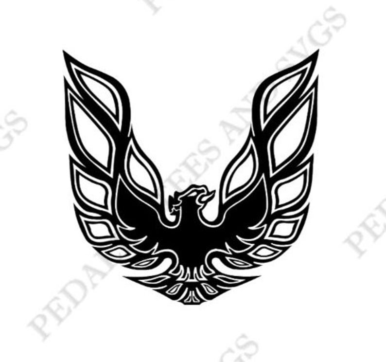 Firebird, 1977 Trans Am Logo, SVG. Digital Download for Cricut. PNG ...