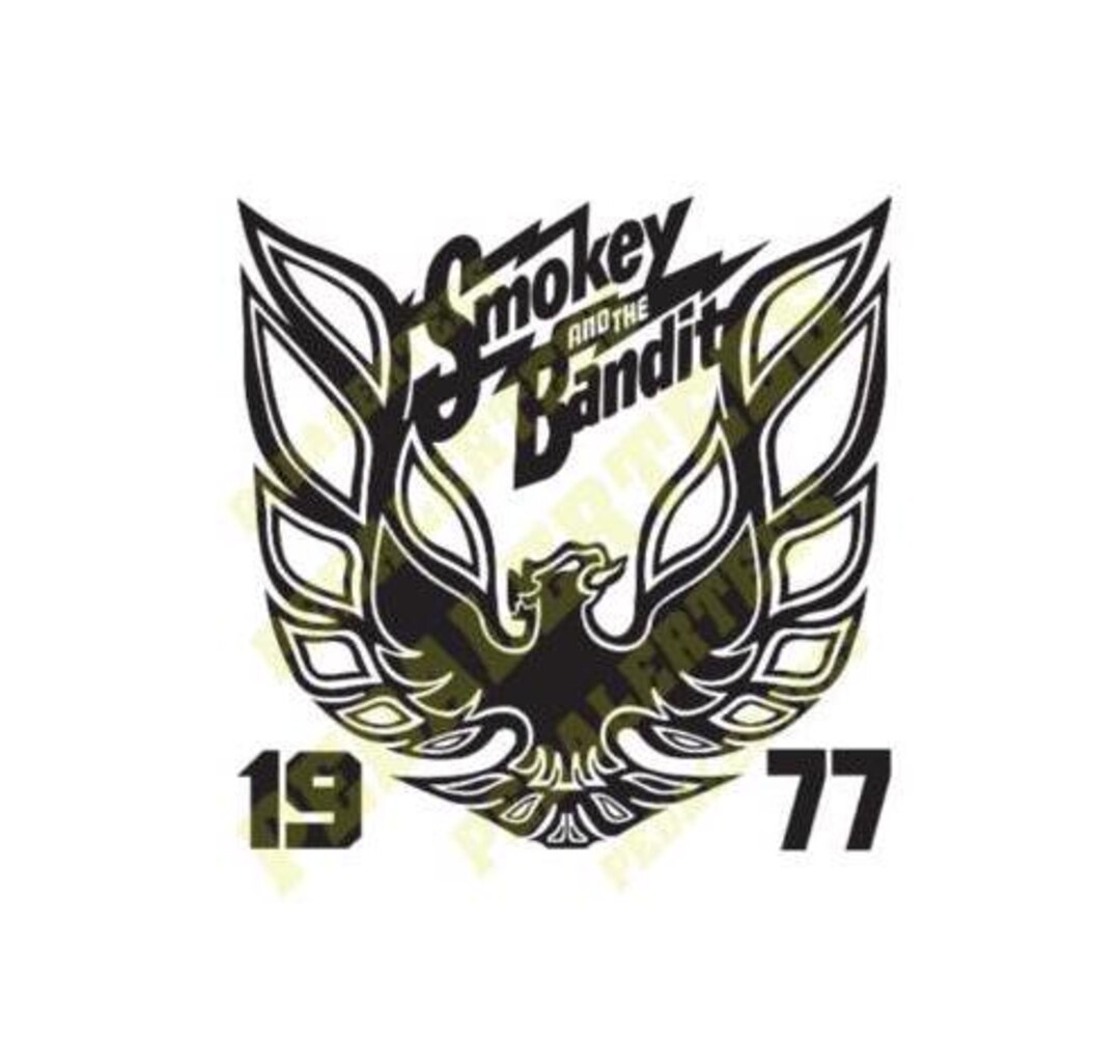 Smokey and the Bandit 1977 Firebird Logo SVG PNG Cut File (digital ...