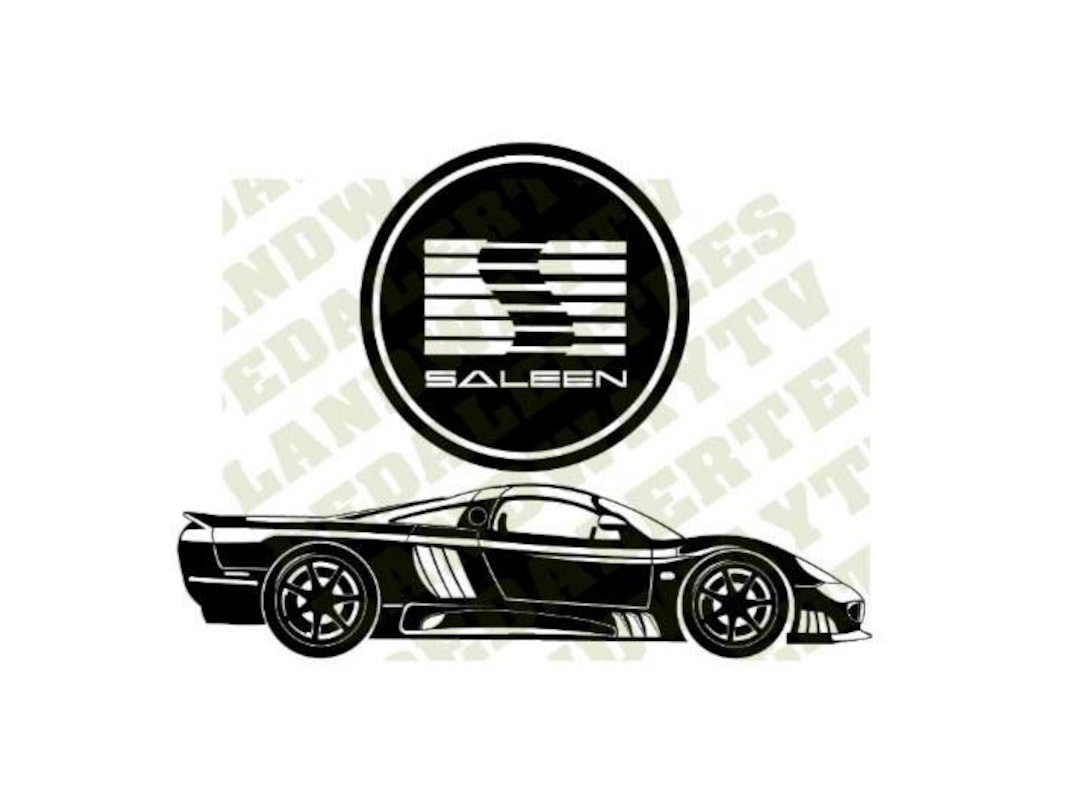 Saleen Car SVG PNG PDF Digital Download for Cricut, Silhouette, Etc - Etsy
