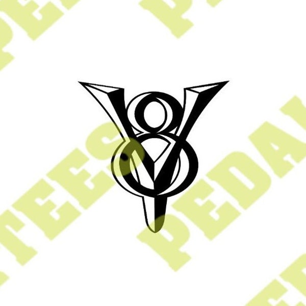 V8 Logo Design - Etsy