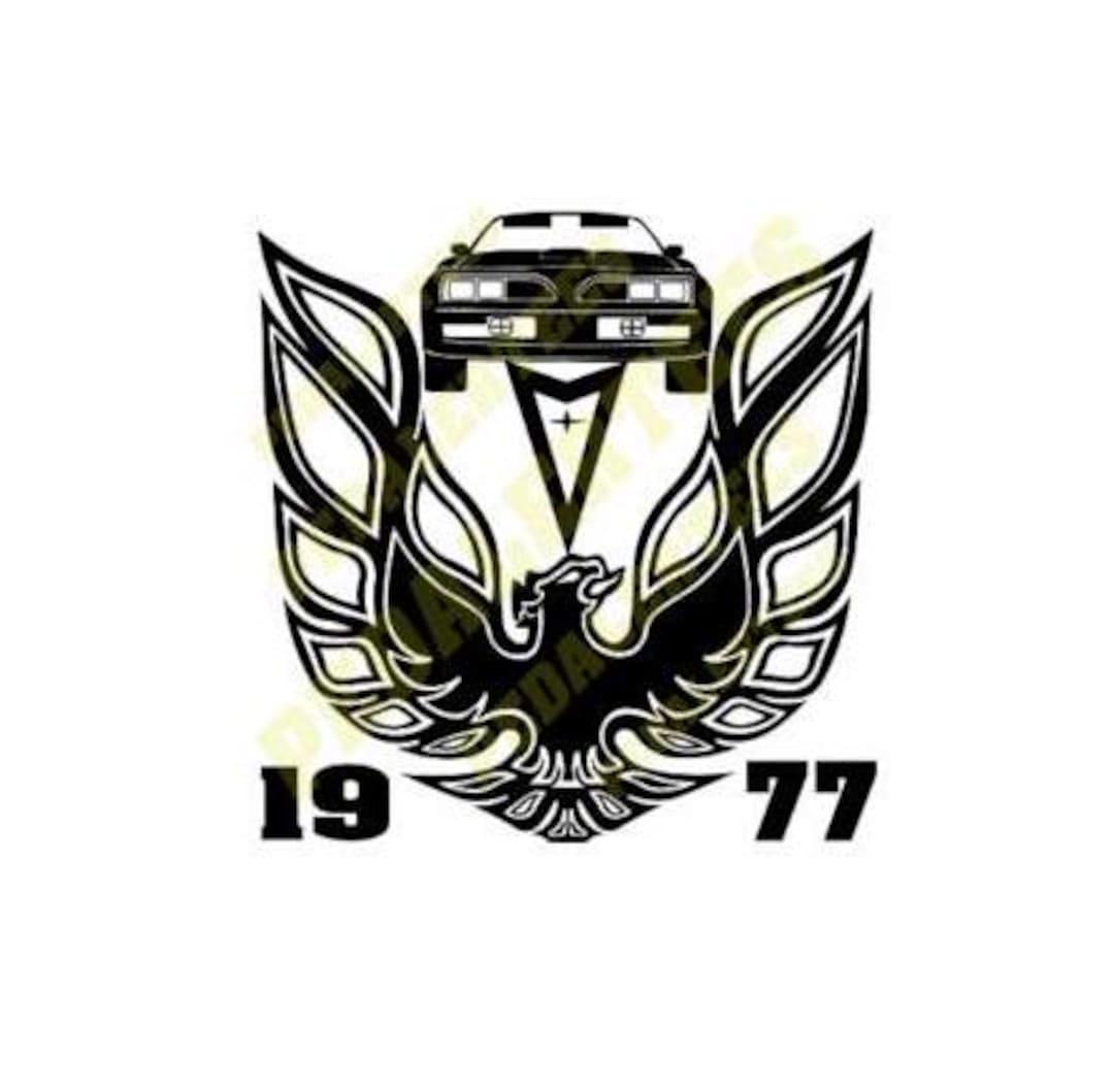 1977 Firebird SVG PNG. Pontiac Firebird Digital Download for Cricut ...