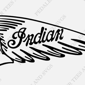 Indian Motorcycle, Logo, Indian Motorcycle Head, SVG. Digital Download ...