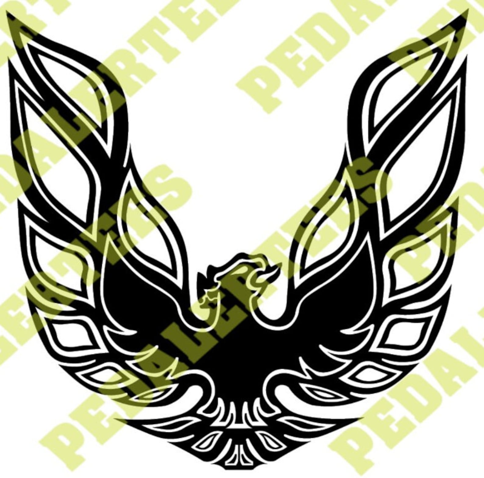 Firebird, 1977 Trans Am Logo, SVG. Digital Download for Cricut. PNG ...