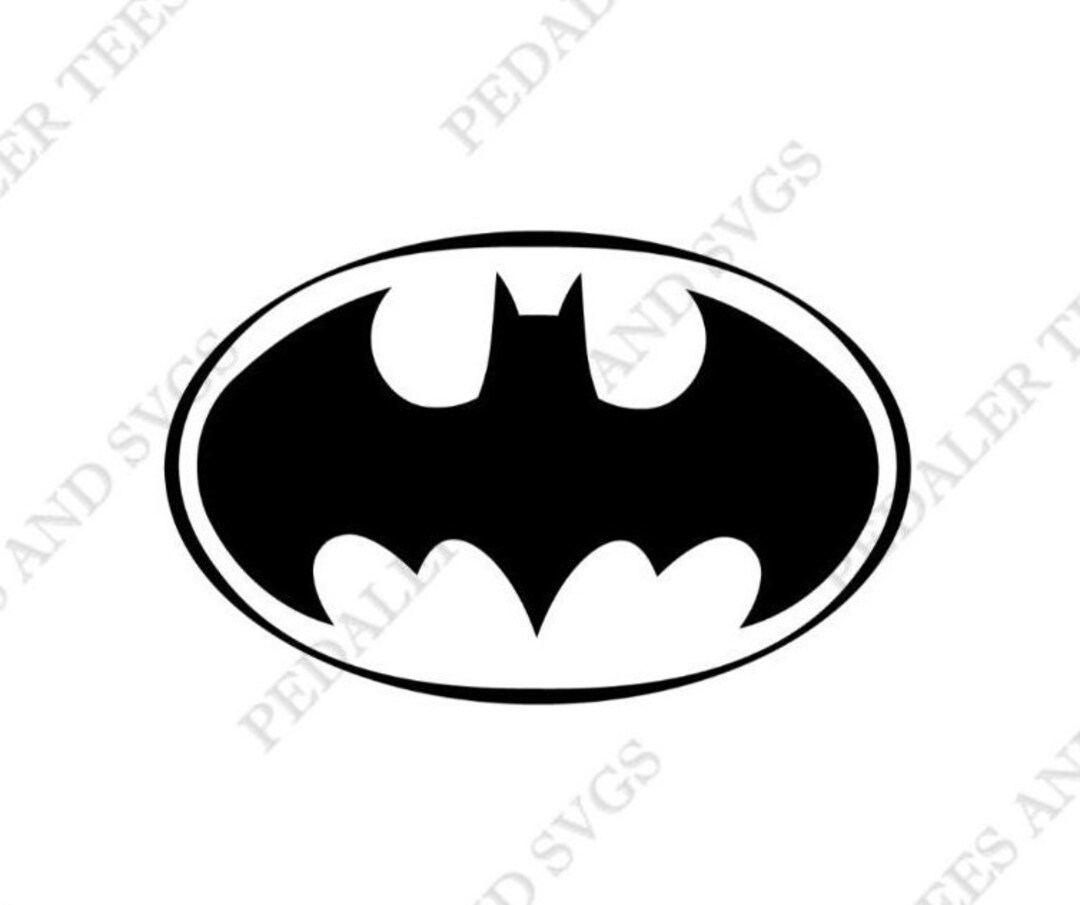 Batman Style Logo SVG, PNG. Digital Download for Cricut. - Etsy