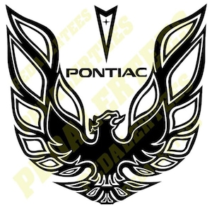 Pontiac Firebird Emblem Vector Logo: SVG, PNG (digital Download) - Etsy