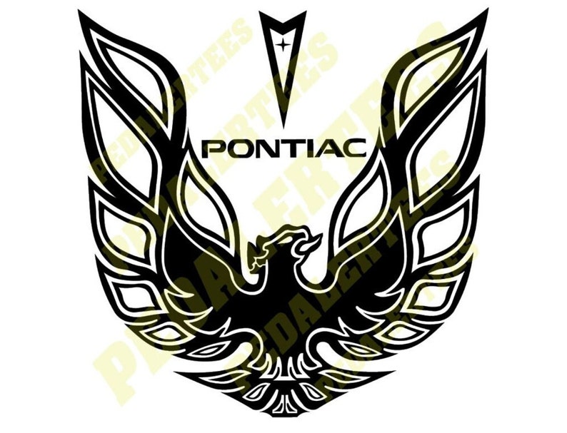 Pontiac Firebird, Vector, Emblem, Logo, SVG. Digital Download for ...