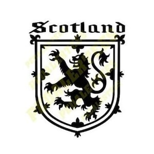 Scotland Coat of Arms, SVG. Digital Download for Cricut. 1 PNG File ...