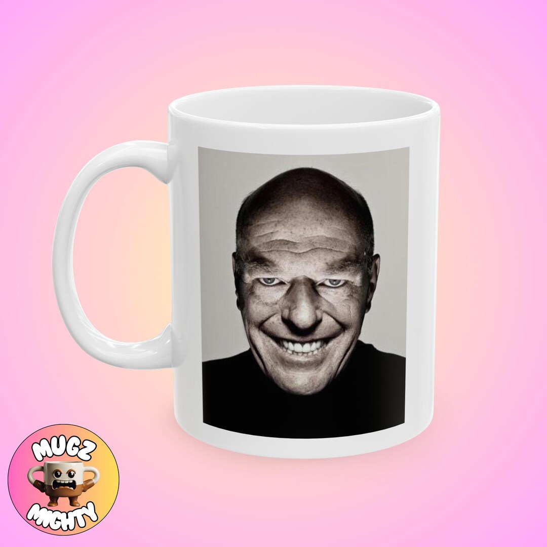 Evil Hank Breaking Bad Meme Mug, Funny, TV Show, Dean Norris, Custom ...