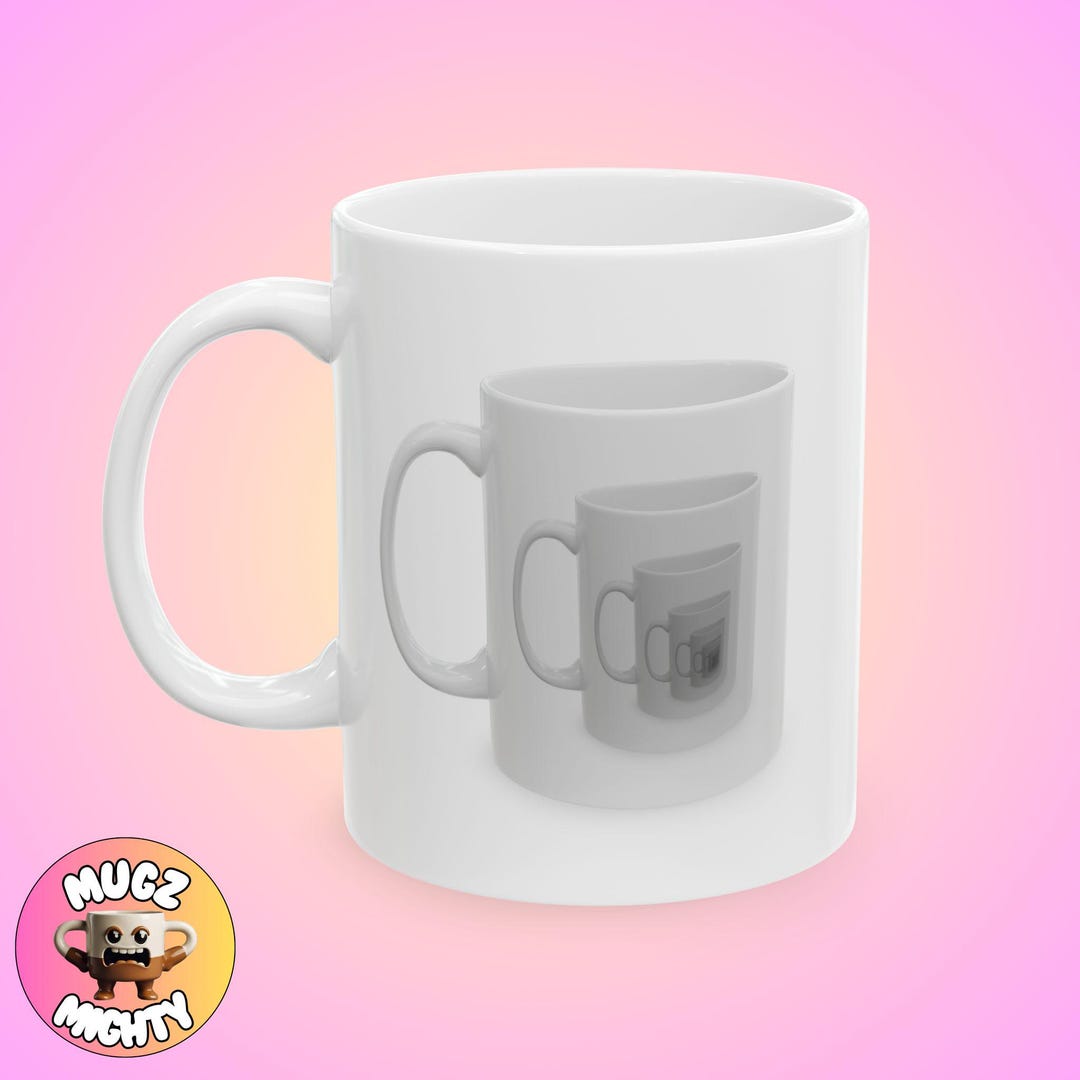 Mugception Mug on a Mug Meme Funny Trending Silly Modern Gift Self ...